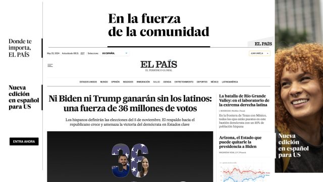 EL PAÍS: PRISA launches the new EL PAÍS US Edition – Prisa Media USA